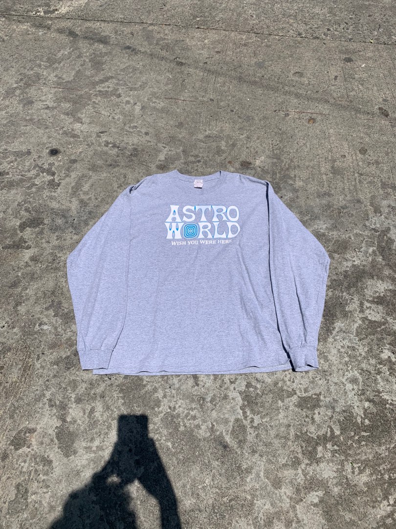 Travis Scott Astro World Longsleeve on Carousell
