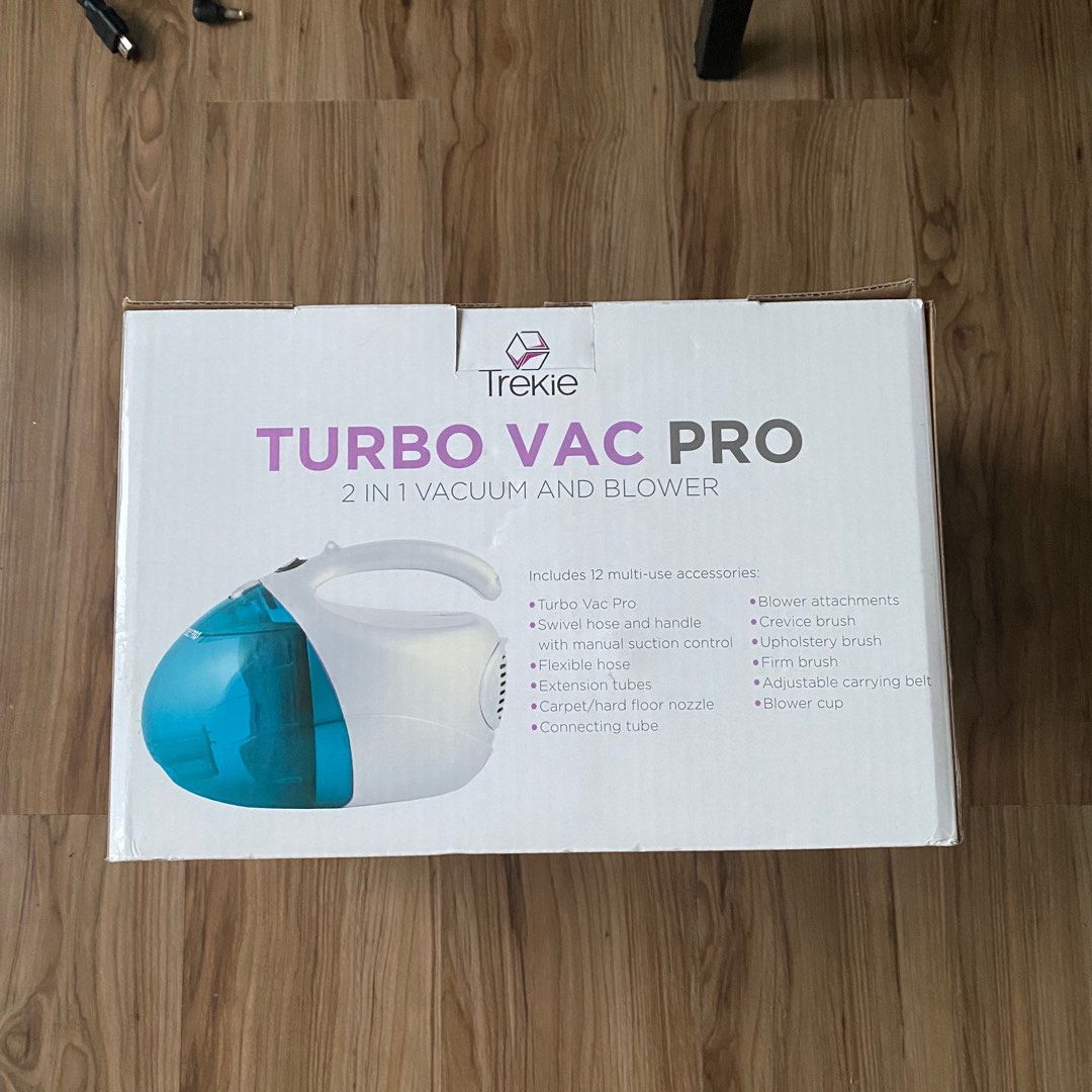 TREKIE TURBO VAC PRO BID STARTS AT 1000, TV & Home Appliances, Vacuum ...