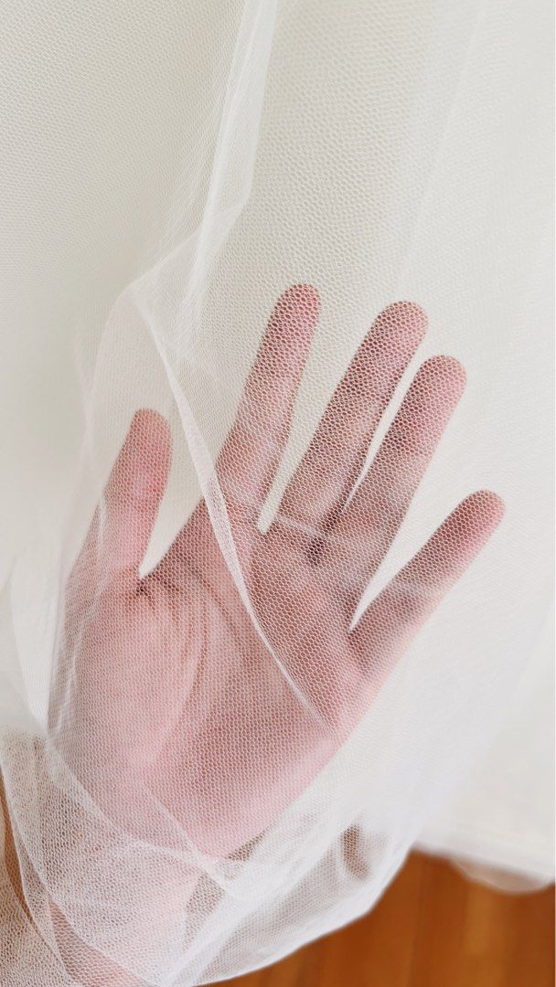 Truly Enamoured mid length Veil, Women's Fashion, Dresses & Sets ...