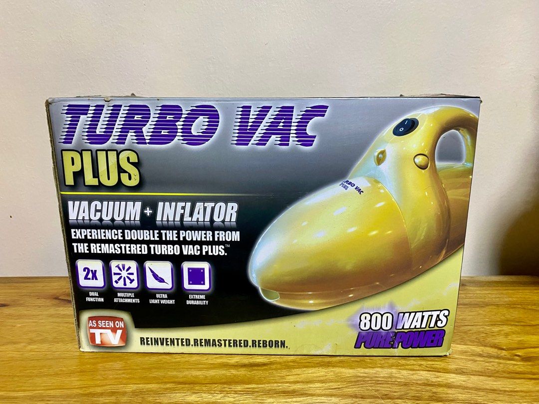 Turbo Vac Plus, TV & Home Appliances, Vacuum Cleaner & Housekeeping on ...
