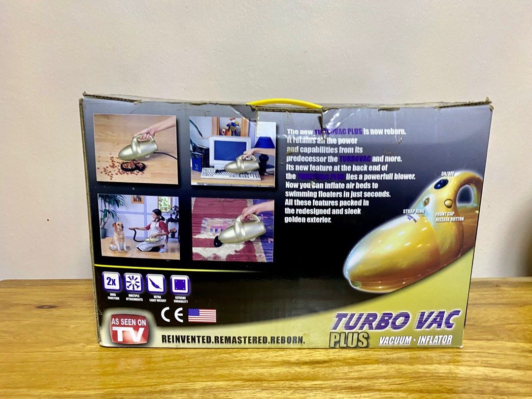 Turbo Vac Plus, TV & Home Appliances, Vacuum Cleaner & Housekeeping on ...