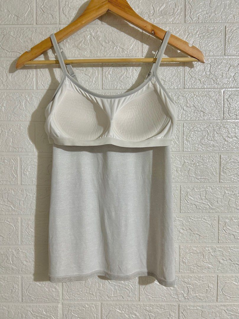 UNIQLO AIRism Cami Bra top, Women's Fashion, Tops, Sleeveless on Carousell