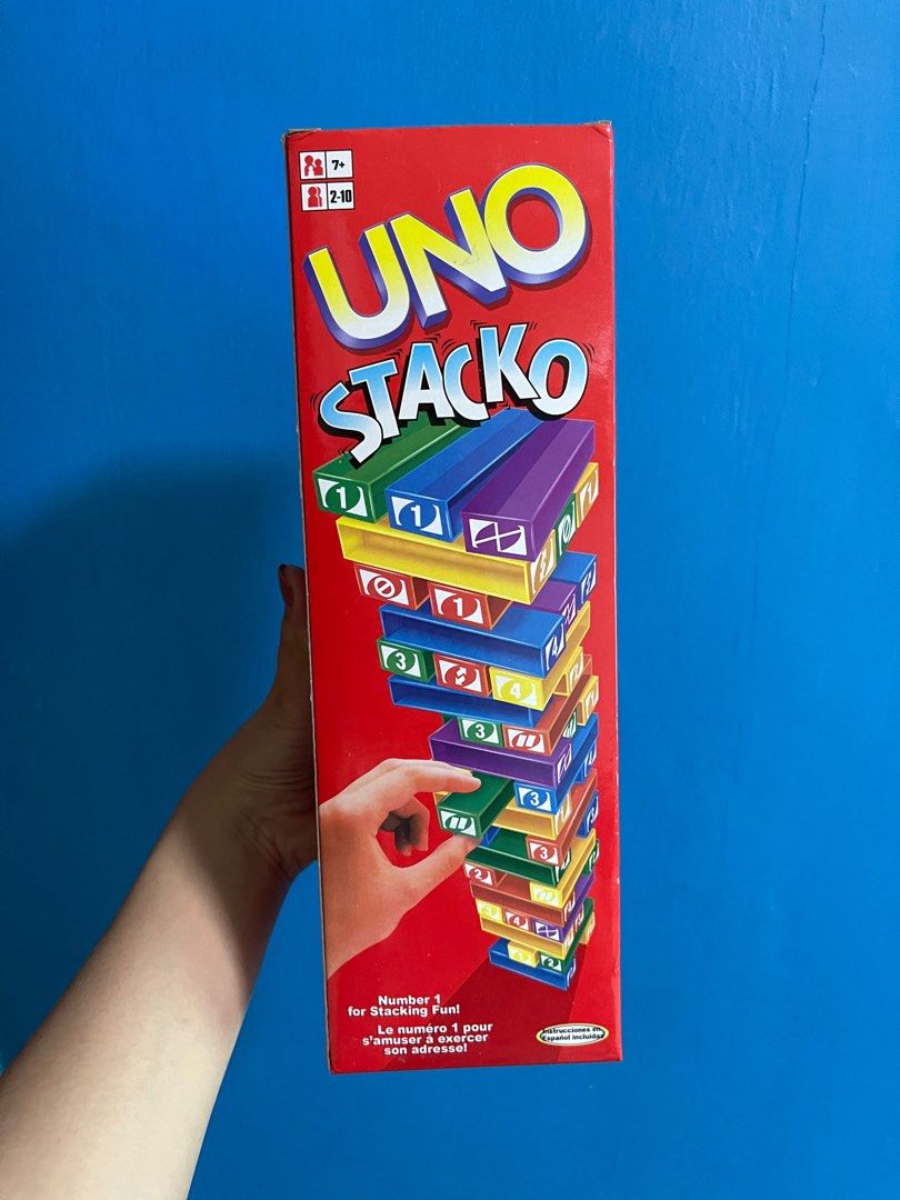 UNO Stacko, Hobbies & Toys, Toys & Games on Carousell