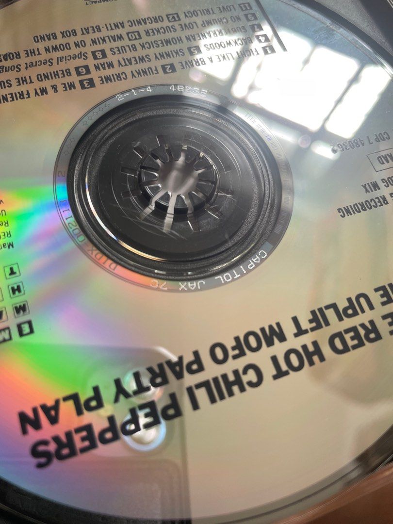 (USA) The Red Hot Chilli Peppers The Uplift Mofo Party Plan CD, Hobbies ...