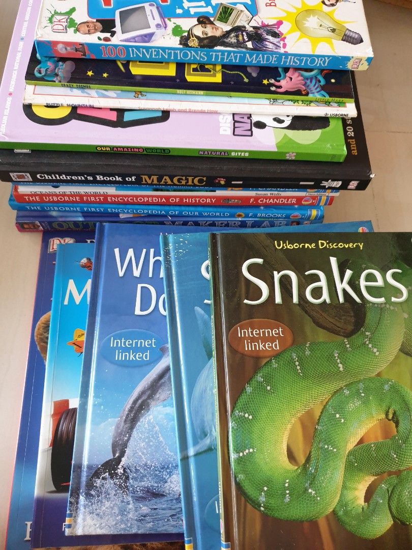 Usborne Discovery and First Encyclopedia of History, Hobbies & Toys ...