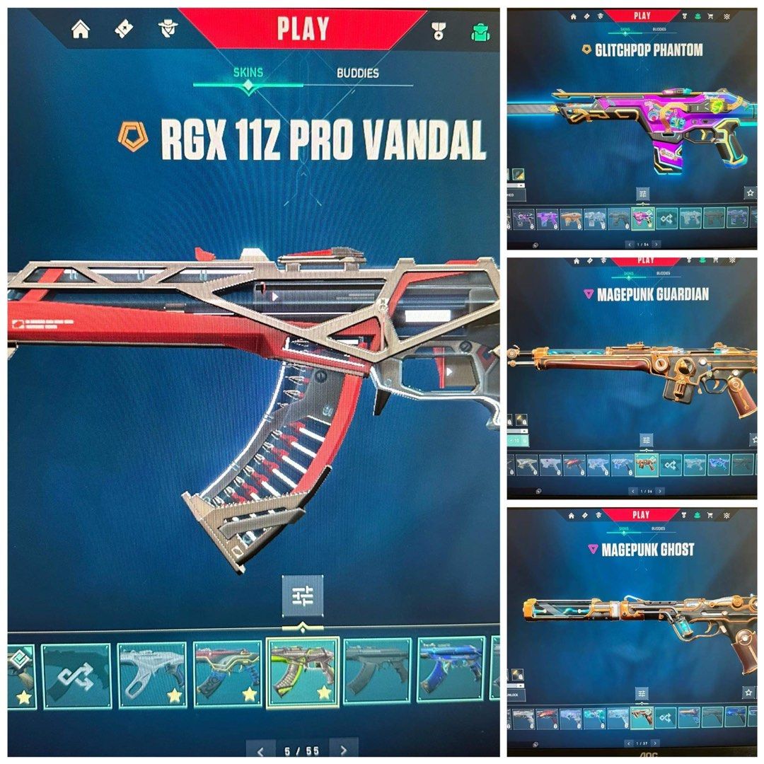 Valorant Plat 2 account, Video Gaming, Video Games, Others on Carousell