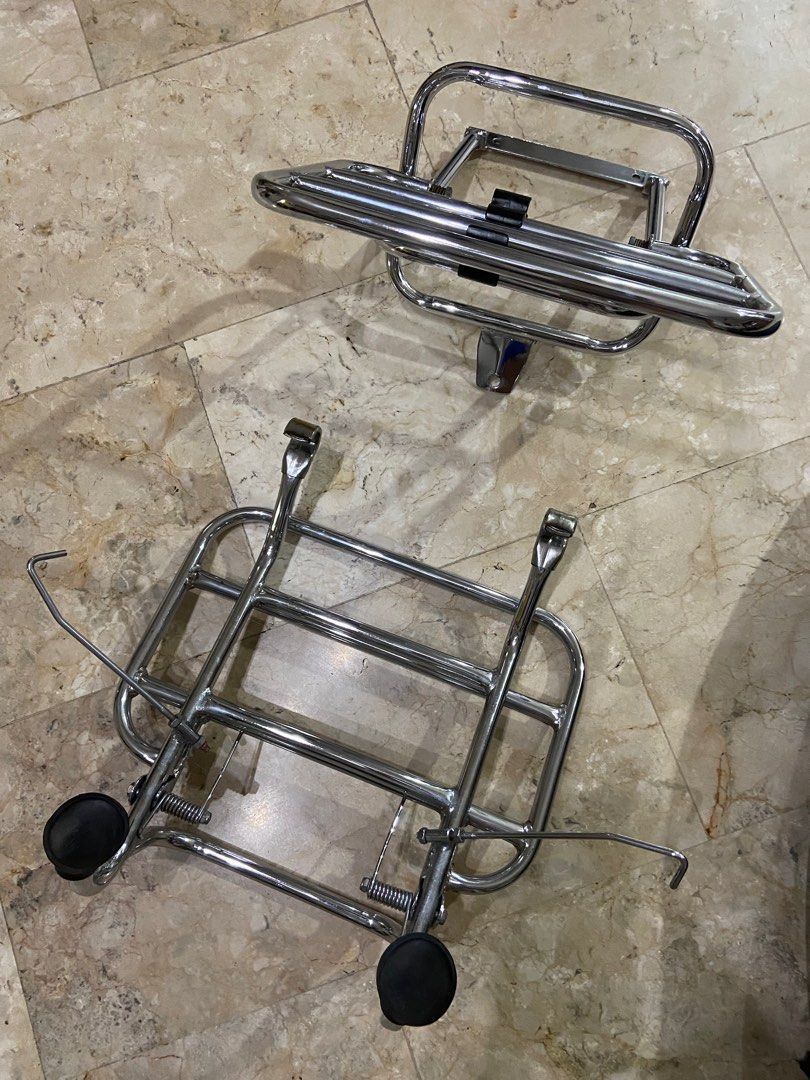 Vespa PX 150 Front and Rear Rack on Carousell
