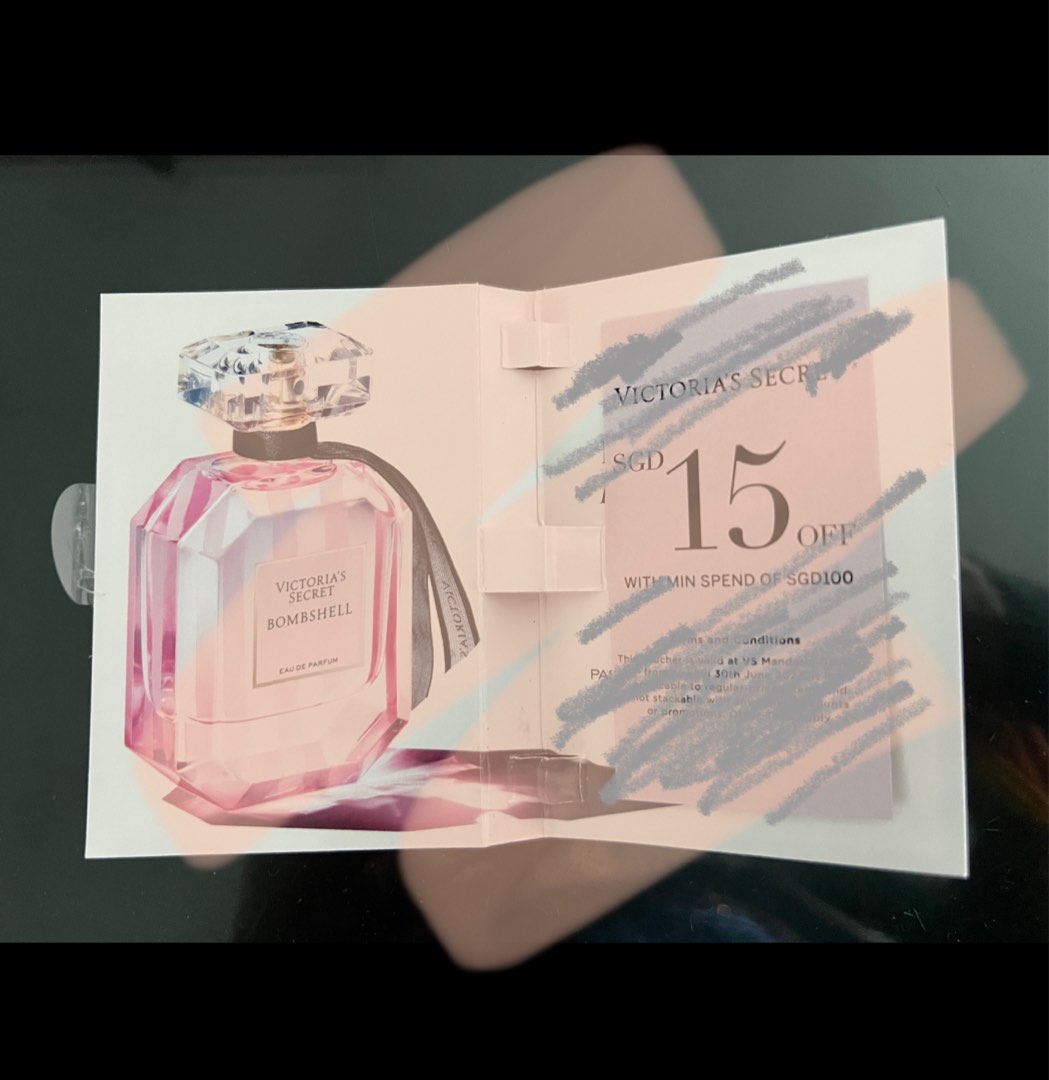 VICTORIA'S SECRET VOUCHER 30 SGD worth selling at 10SGD, Tickets ...