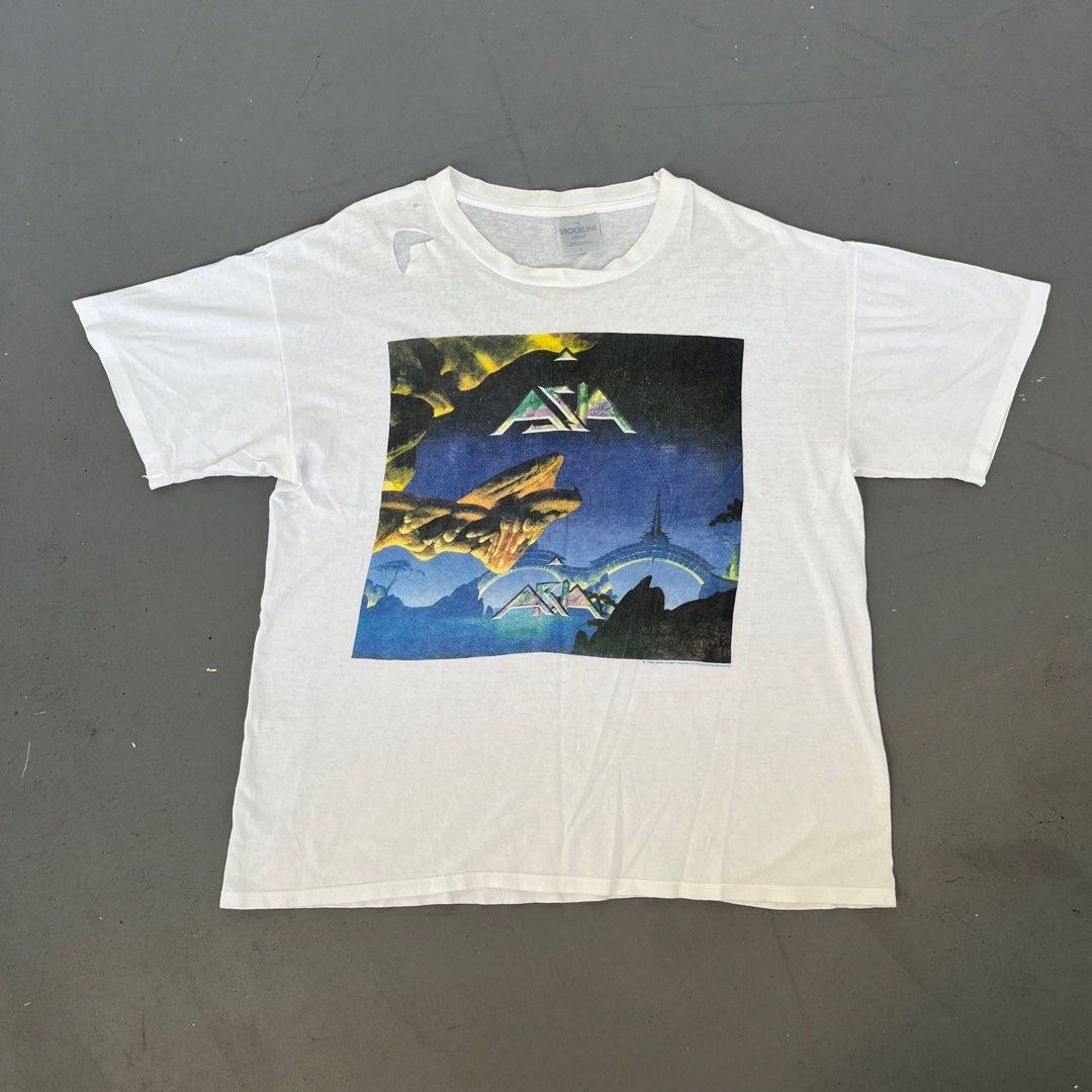 Vintage 1994 Asia Aria Brockum Underworld Band Tee Shirt, Men's Fashion ...