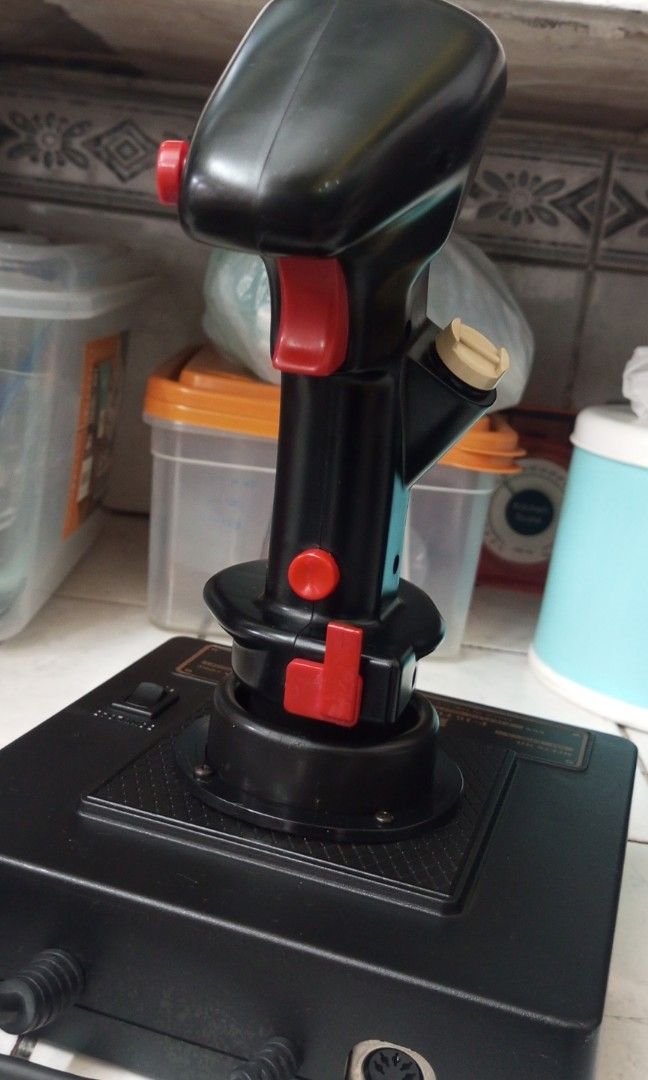 Vintage 90's Thrustmaster FLCS F-16 stick on Carousell