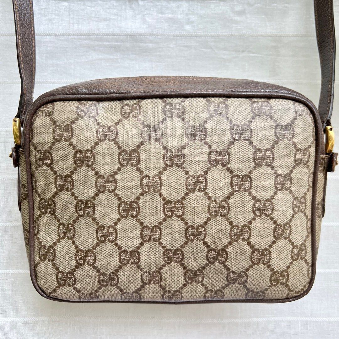 Vintage Gucci GG Supreme Coated Canvas Camera Bag, Luxury, Bags ...