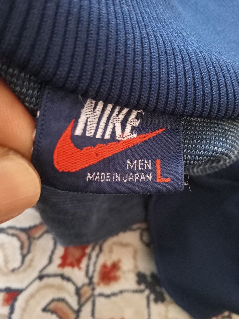 Vintage Nike Blue Tag Japan Track Top, Men's Fashion, Activewear on ...