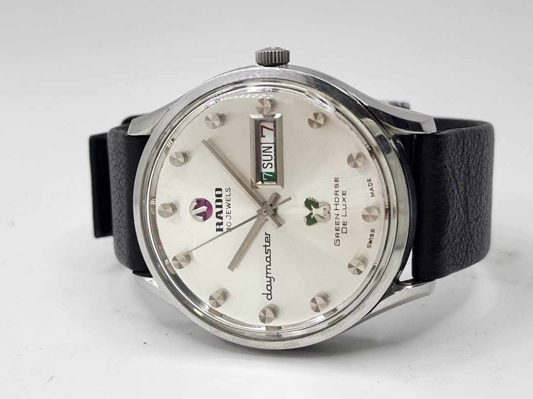 VINTAGE RADO DAYMASTER 38MM ORIGINAL, Men's Fashion, Watches ...