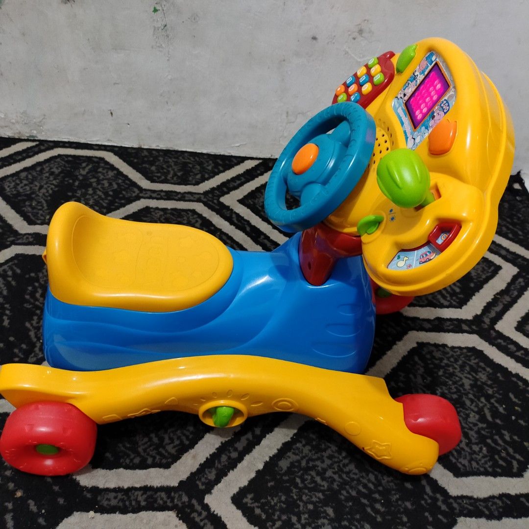 Vtech 3in1 Grow and Go Smart Wheel Ride On, Bayi & Anak, Mainan & Baby ...