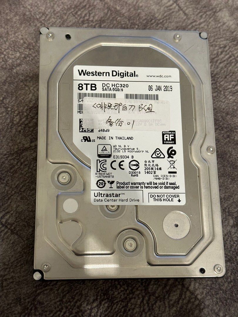 Western Digital Hard Drive 8TB, Computers & Tech, Parts & Accessories ...