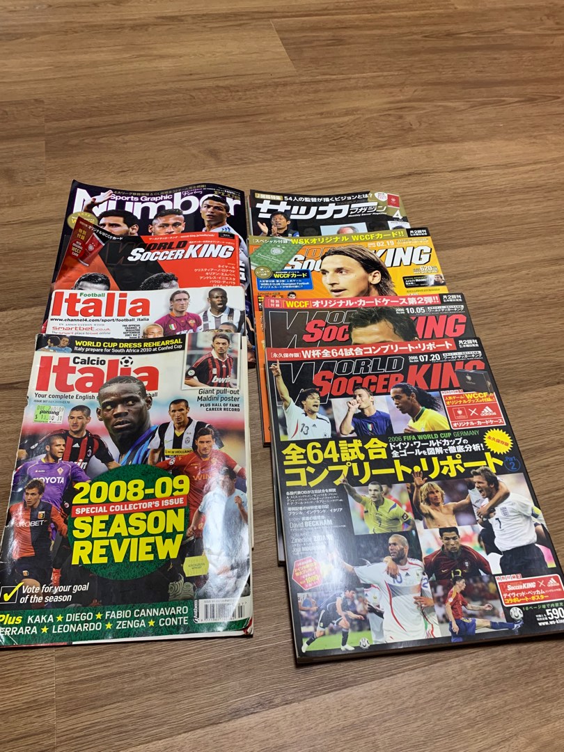 World soccer and football magazine, Hobbies & Toys, Books & Magazines ...