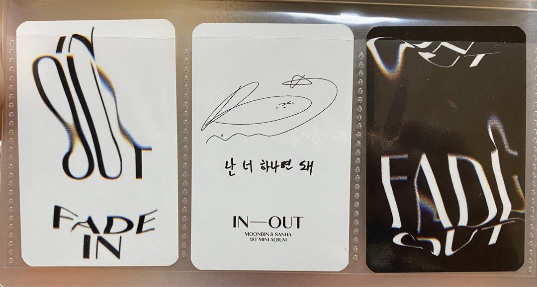 (WTS) ASTRO Moonbin & Sanha 1st Mini Album In-Out Photocards, Hobbies & Toys, Memorabilia ...