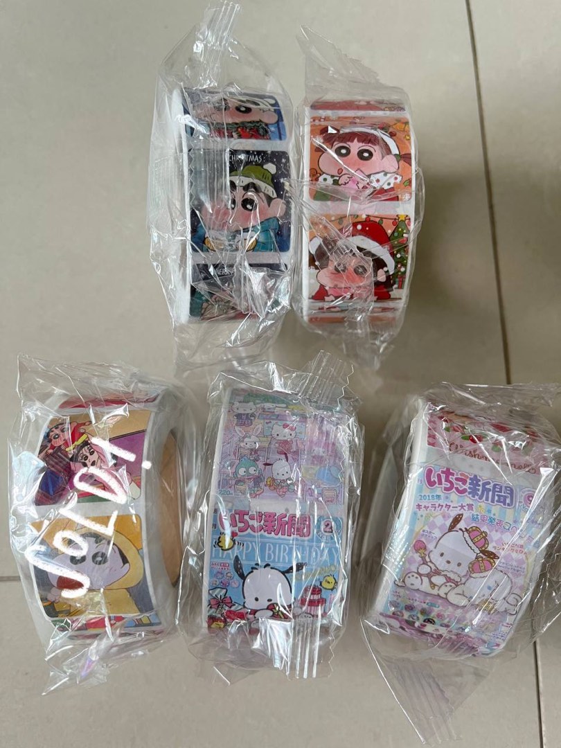 wts/lfb sanrio and shinchan stickers, Hobbies & Toys, Memorabilia ...