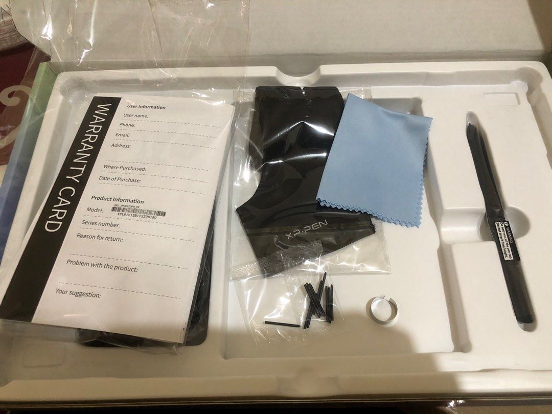 XP Pen Artist 12 Pentab Display (2nd Gen), Computers & Tech, Parts ...