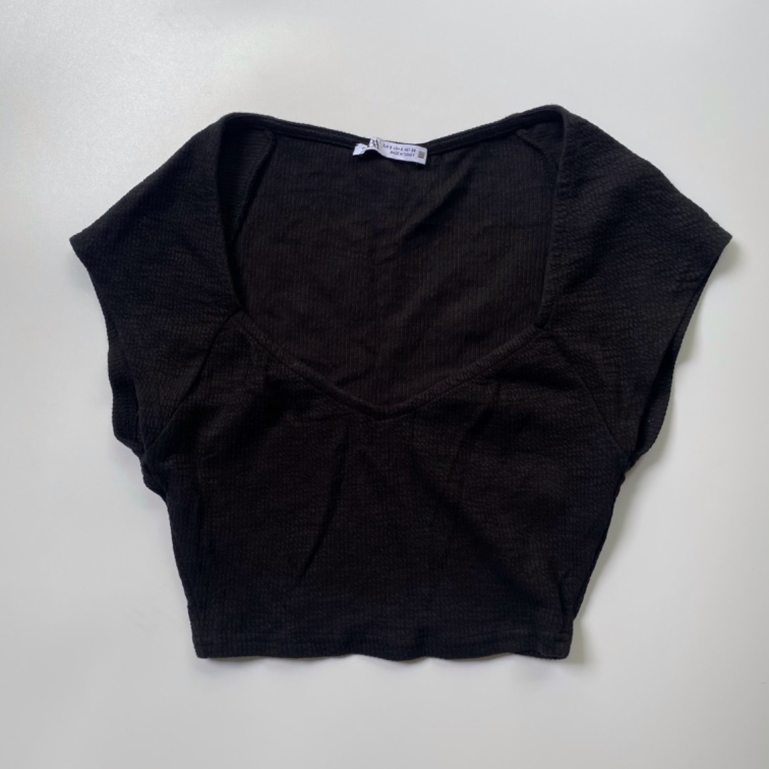 Zara Short Sleeve Top on Carousell