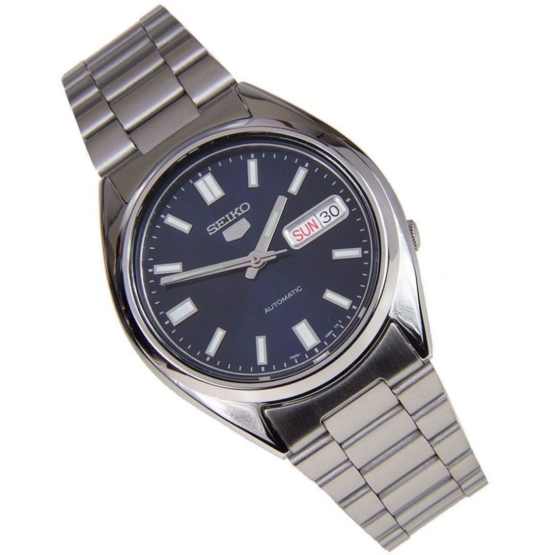 100% Authentic Brand New Seiko 5 Automatic Blue Dial Stainless Steel ...
