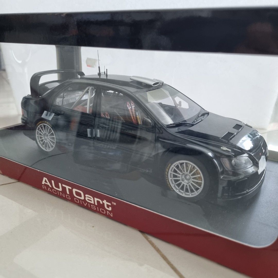1/18 Autoart Mitsubishi Evo IX WRC, Hobbies & Toys, Toys & Games on ...