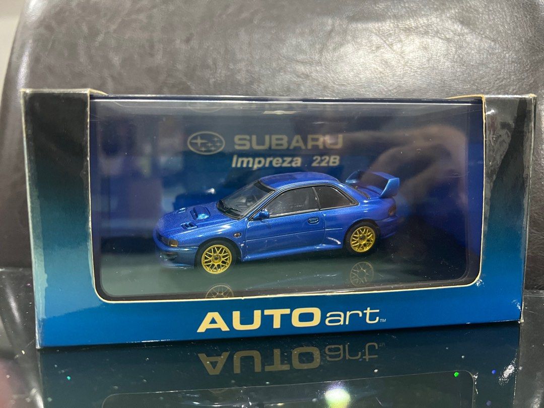 1/43 AUTOART SUBARU IMPREZA 22B, Hobbies & Toys, Toys & Games on Carousell