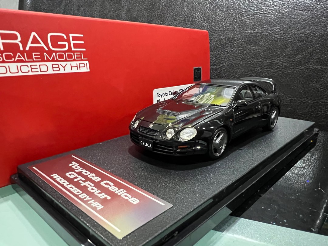1/43 HPI Toyota Celica GT-Four Black, Hobbies & Toys, Toys & Games on ...