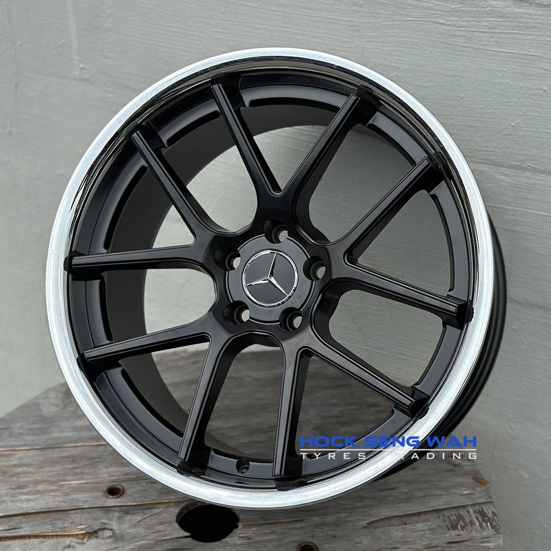 19” Mercedes Design Rim Deep Dish Two Piece Design, Car Accessories ...
