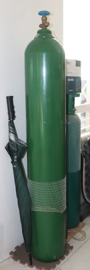 50 Lbs Medical Oxygen Tank, Health & Nutrition, Medical Supplies ...