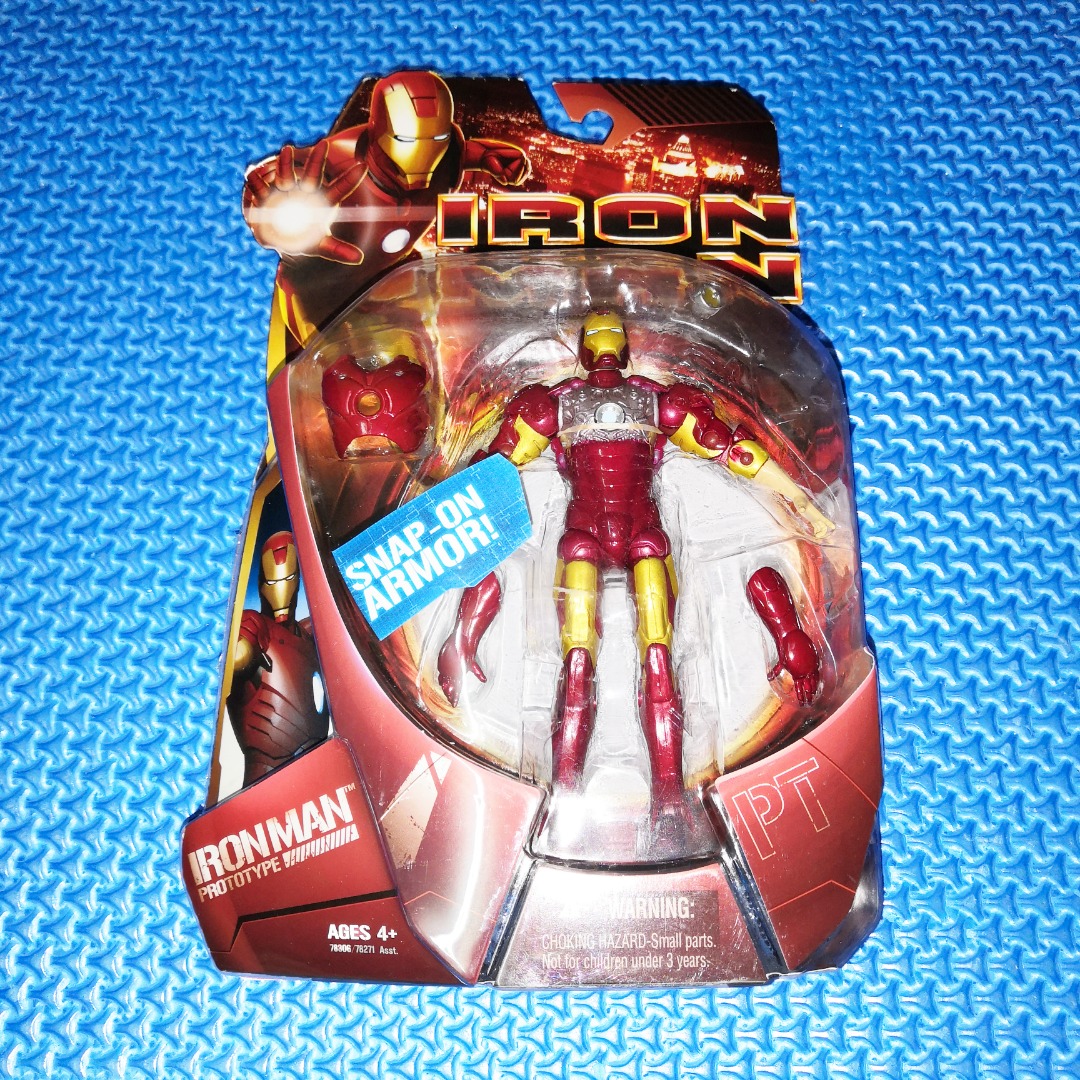 🆕 Marvel Iron Man Movie Series Iron Man Prototype Figure Hasbro ...