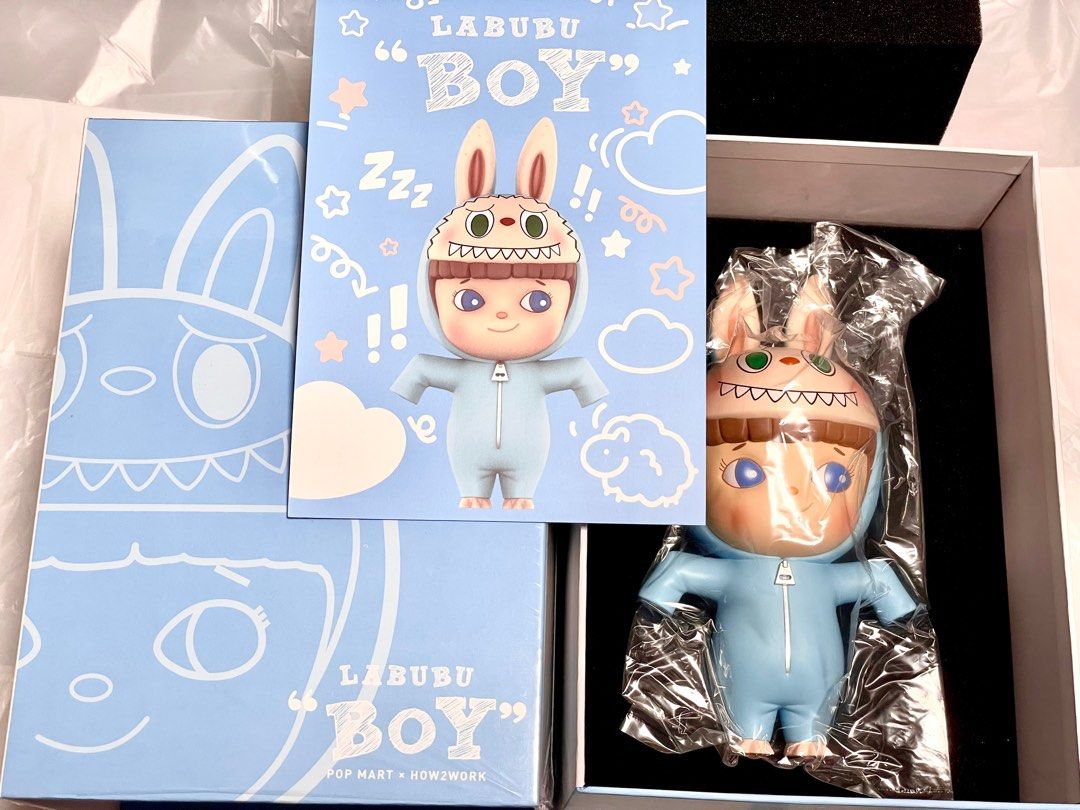 全新 Popmart Labubu Boy The Monsters HOW2WORK, 興趣及遊戲, 玩具 & 遊戲類 - Carousell