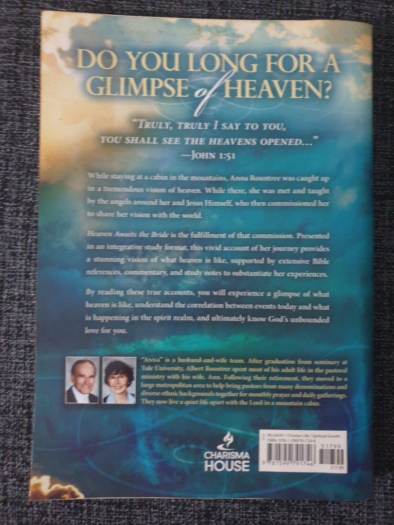 A BREATHTAKING GLIMPSE OF ETERNITY (HEAVEN AWAITS THE BRIDE) - ANNA ...