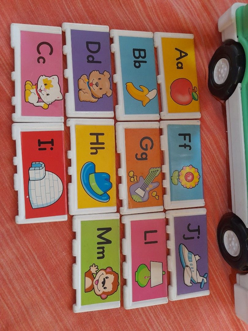 Abc delivery truck fisher price on Carousell