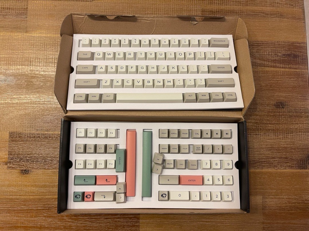 AKKO116 Keys 9009 Color Dye-sub PBT Keycaps Keycap Set for Mechanical ...