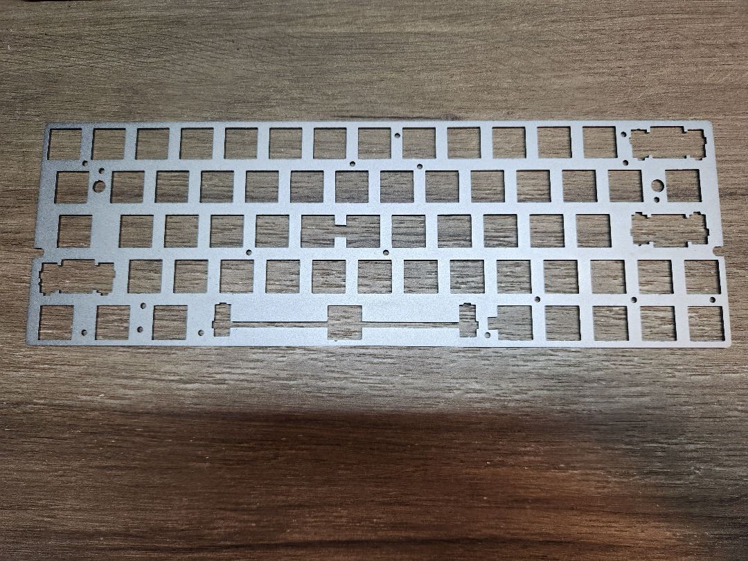 Aluminium CNC Plate (For GK64), Computers & Tech, Parts & Accessories ...