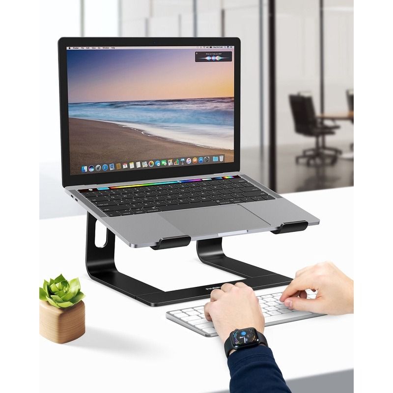 Aluminium Laptop Stand Ergonomic Computer desk stand notebook bracket ...