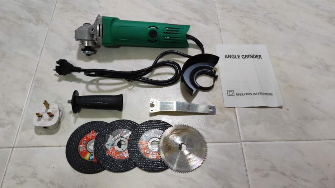 Angle Grinder 850W, Furniture & Home Living, Home Improvement & Organisation, Home Improvement ...