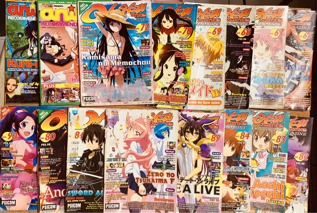16 Anime Magazines : Otaku Zine & Anime Recommendation on Carousell