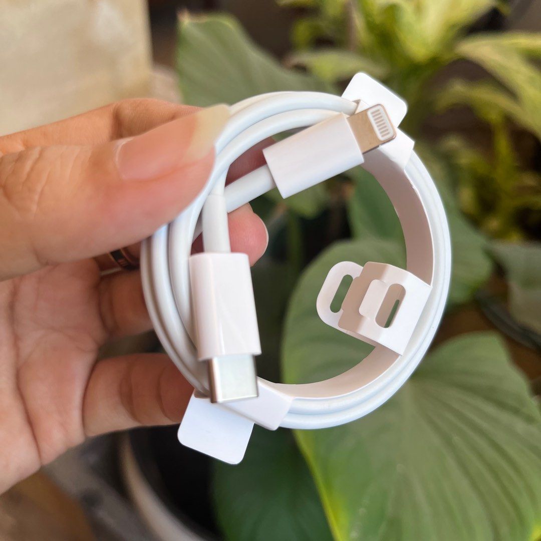 Apple Lightning to USB Cable (1 m), Telepon Seluler & Tablet, Aksesoris ...