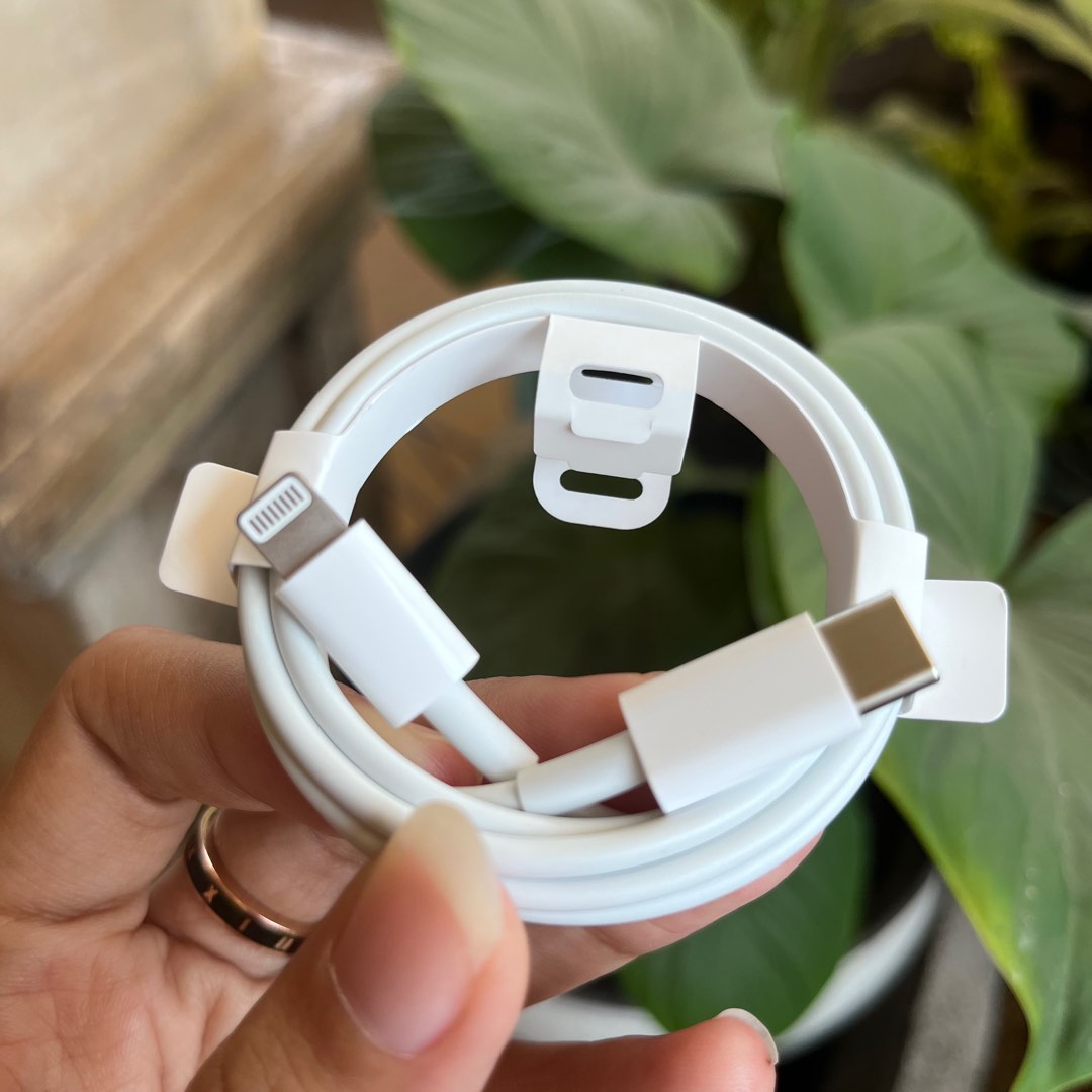 Apple Lightning to USB Cable (1 m), Telepon Seluler & Tablet, Aksesoris ...