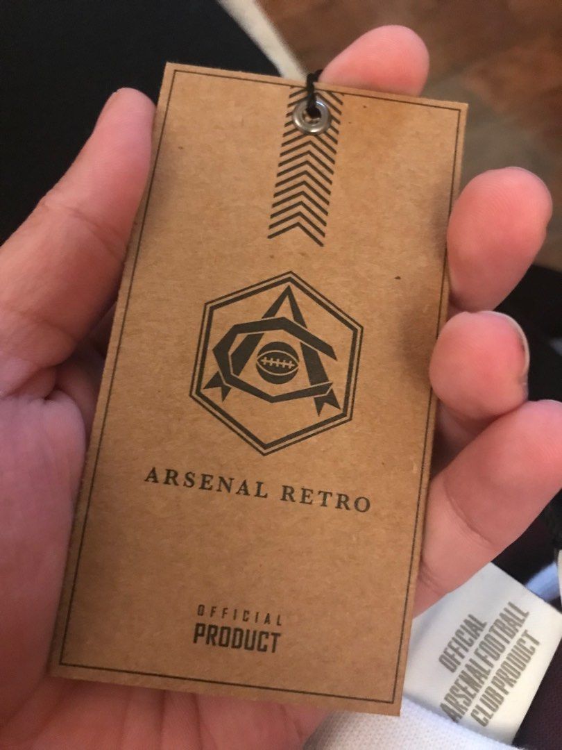 Arsenal Retro 1920s Kit Crest Shirt, Men's Fashion, Tops & Sets ...