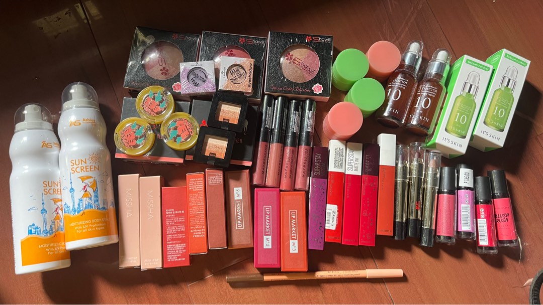 Assorted Makeups and Skincare on Carousell