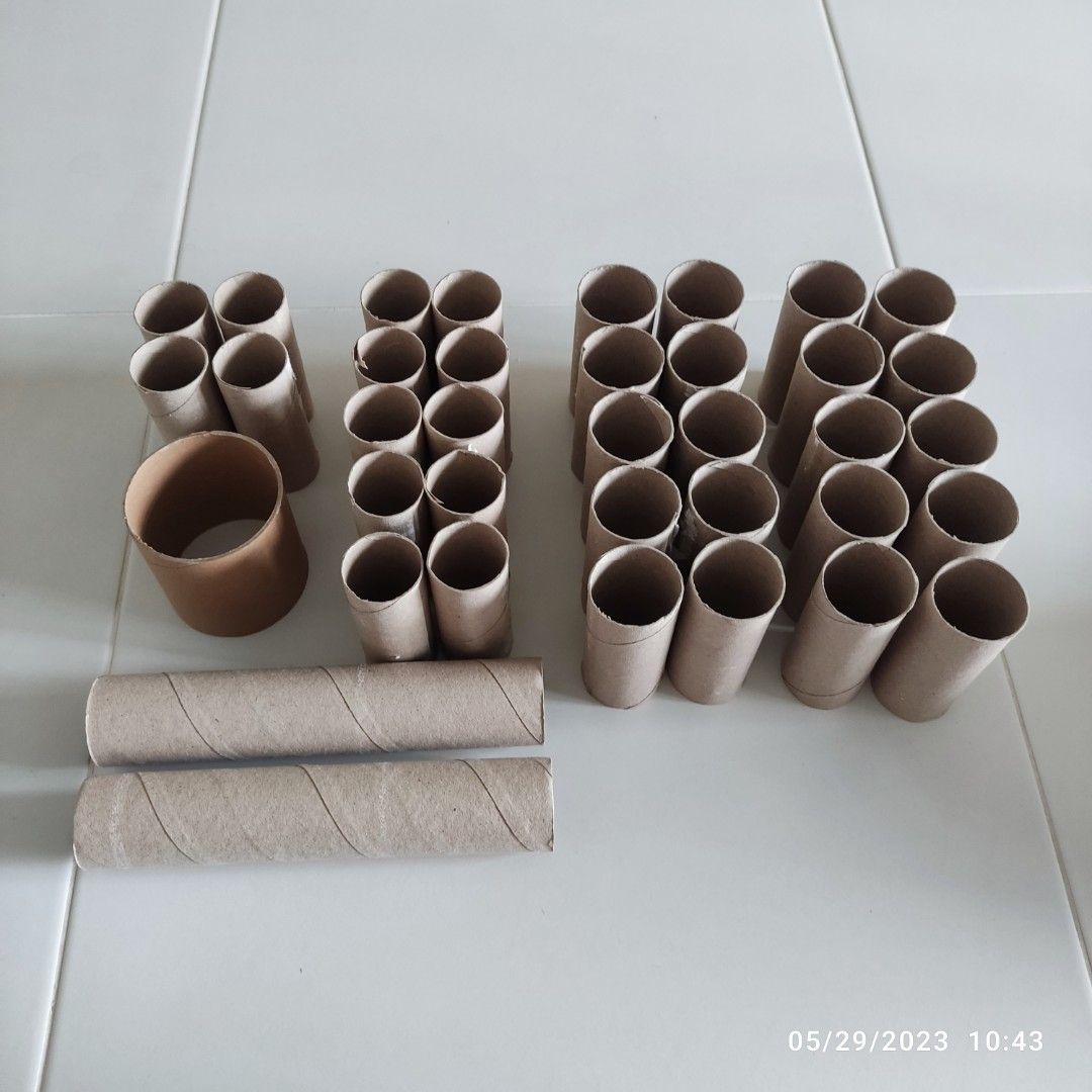 Assorted Toilet Roll Core / Kitchen Towel Core / Paper Roll Core ...