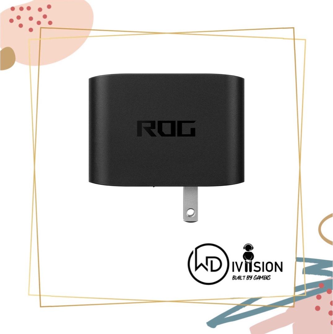 ASUS ROG Ally 65W Charger Dock - Supports HDMI 2.0 with USB Type-A and ...