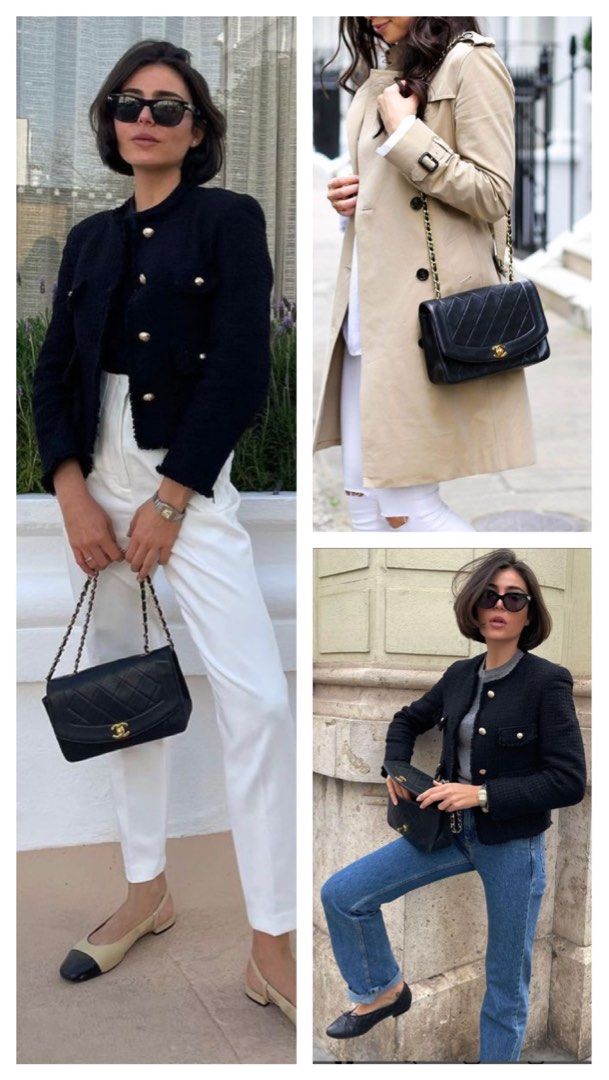 AUTHENTIC CHANEL DIANA MEDIUM BAG, Luxury, Bags & Wallets on Carousell