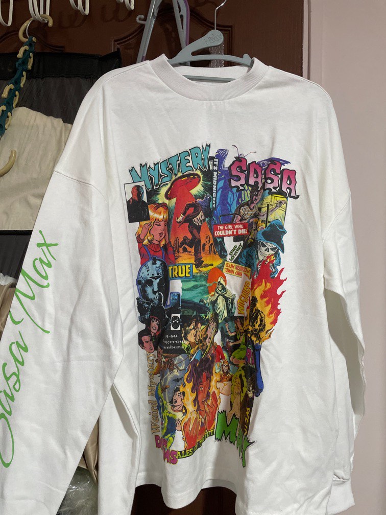 Authentic SASA MAX long sleeve shirt, Men's Fashion, Tops & Sets ...