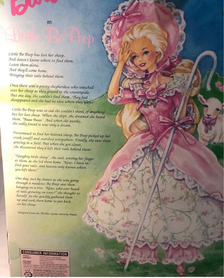 Barbie Little Boo Peep, Hobbies & Toys, Toys & Games on Carousell