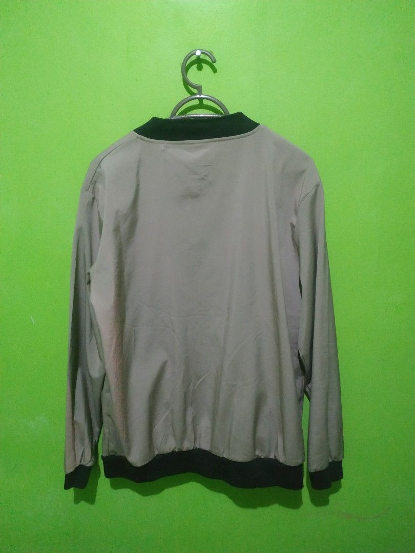 Basic Plain Varsity Jacket (Unisex), Men's Fashion, Tops & Sets ...