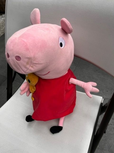 Big Peppa Pig stuffed toy (14 inches), Hobbies & Toys, Toys & Games on ...